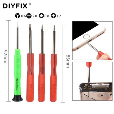 DIYFIX 21 in 1 Cellphone Repair Tools Kit Mini Screwdriver S