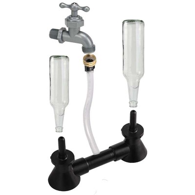 Double Blast Bottle Carboy Washer Wine Rinser Homebrew Beer