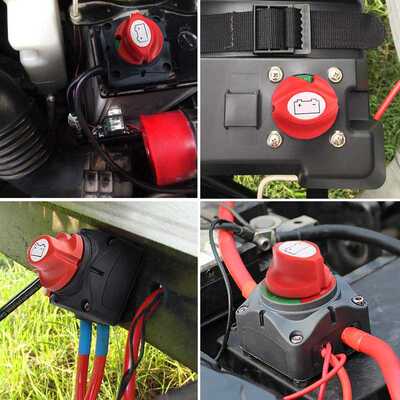 Auto Battery Disconnect Switch 12V 24V Marine 48V 300A Car T
