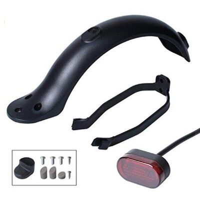 Scooter Rear Mudguard Bracket Taillight Set Electric