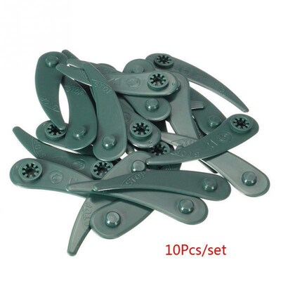 10pcs Plasitc Grass Trimmer Blade cutter Replacement Parts D