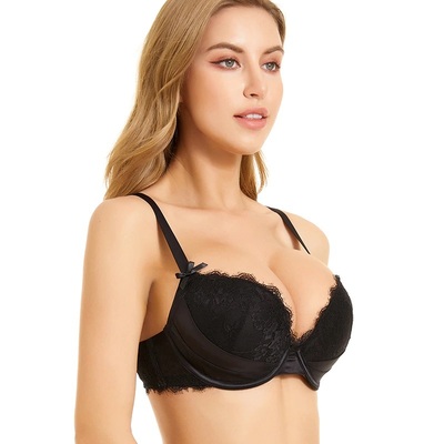 New Lingerie Big Size Women Bra 3/4 Cup Underwire Brassiere