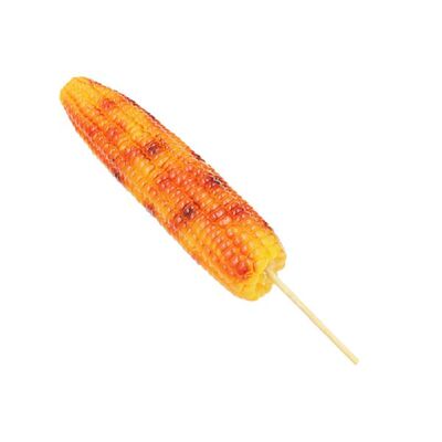 Realistic Grilled Corn Adornment Decorative Vegetable Model