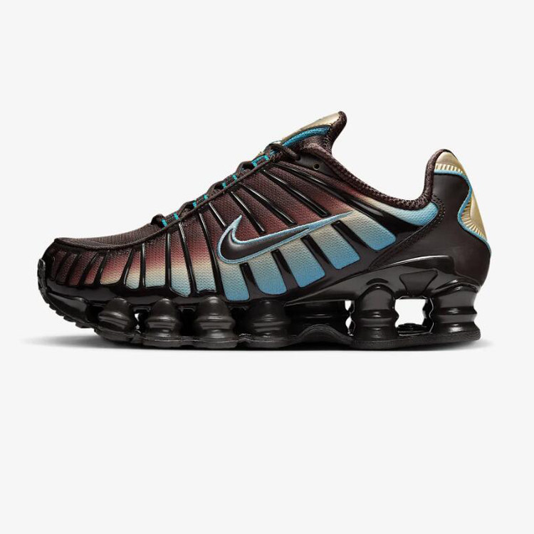 Nike Shox TL系列  黑蓝 防滑耐磨舒适 休闲跑步鞋 IB4340 200