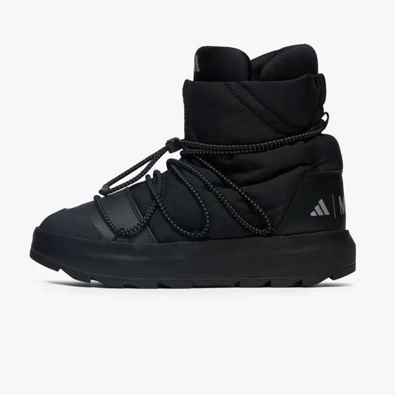 Adias Ace x MOON BOOT全黑 防滑耐磨 联名篮球鞋 jp7766