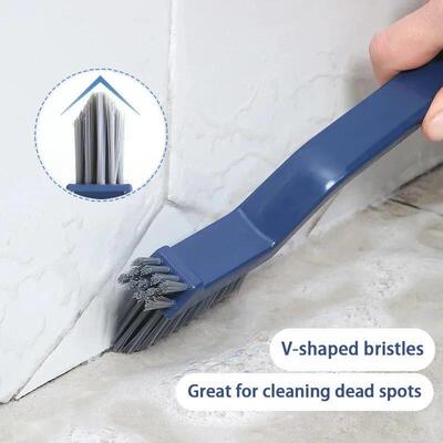 Effective Cleaning Brush for Corners and Gaps - 2-in-1 Multi