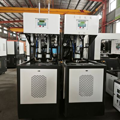 吹瓶机半自动semi automatic bottle blow molding machine