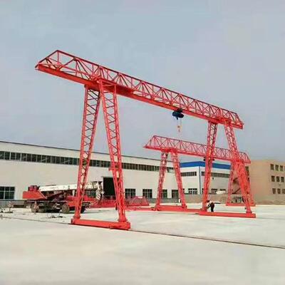 20吨移动龙门冶吊 金工厂仓库CVK装卸货轨物 道式移动工业门起重