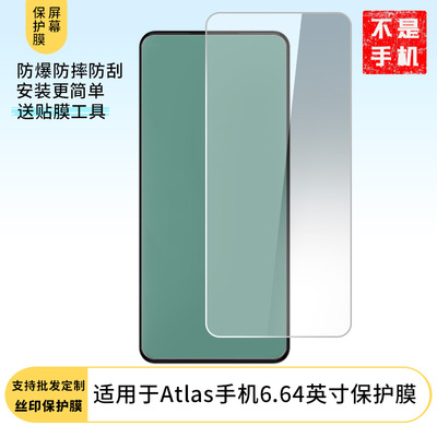 适用 HMD Atlas手机6.64英寸屏幕保护贴膜手写类纸膜高清防蓝光膜防窥软钢化膜磨砂防反光膜
