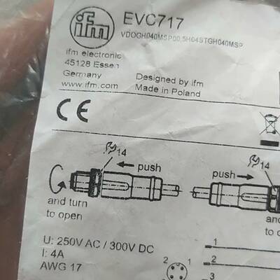 可维修EVC717，易福门链接线缆