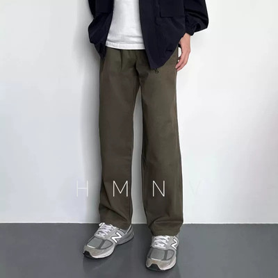 HMNStudio春季新款休闲工装裤
