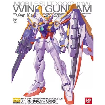 现货 MG 1/100 XXXG-01W WING 飞翼高达 卡版 KA版 拼装模型