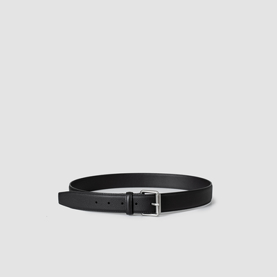 定制五金进口头层荔纹牛皮腰带