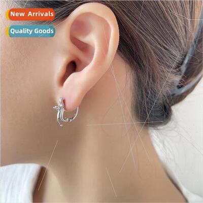 Cat earrings cartoon naughty ltle animals cute pet earrings