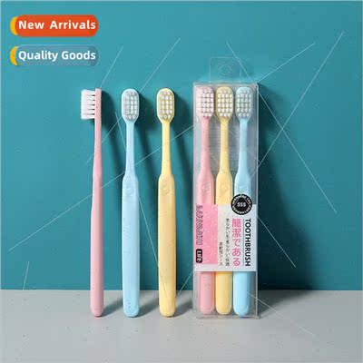 Candy Color Square Hole Fine Filament Wide Head Soft Bristle