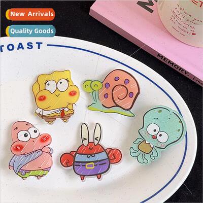 Cute SpongeBob SquarePants duckbill clip sweet girl hair cli
