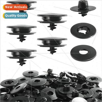 Automobile foot mat fixing clips all-around double-layer foo