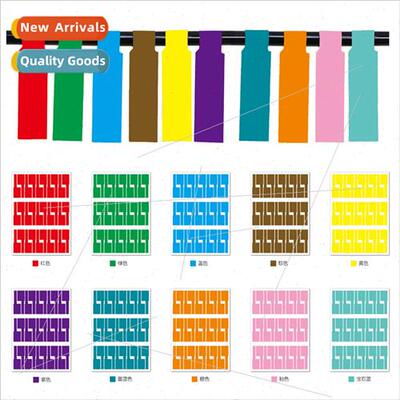 Cable labels waterprocolor P type cable network cable printa