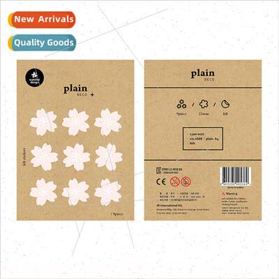 Korea Felt 1668 Cherry Blossom  Nonwoven Cotton Doll Decorat