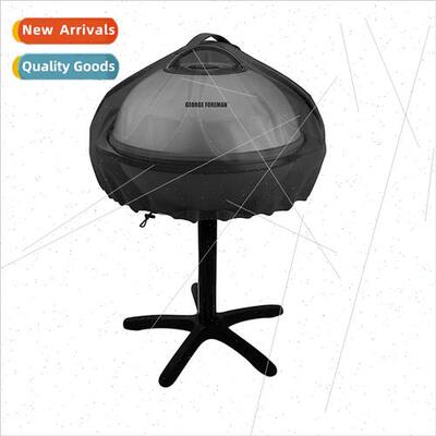 Outdoor Indoor Electric Grill Cover Mini Round Electric Gril
