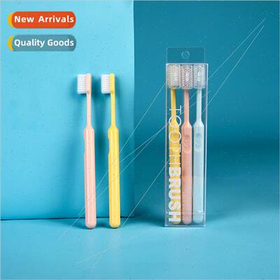 Japan candy color smiley toothbrush 3pcs wh guard fine soft