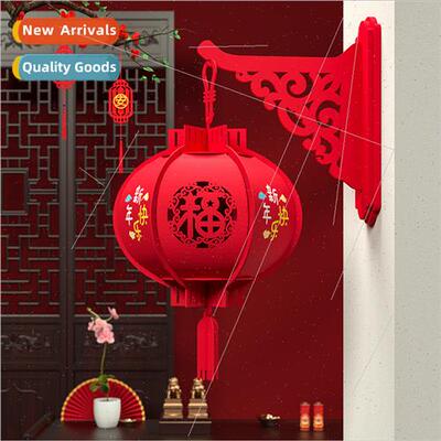 2024 red lanterns hanging Spring Festival decorative living