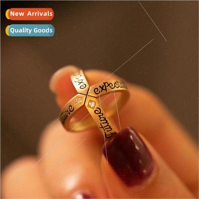 Ultra fixed wedding ring couple rings male new tide fashion