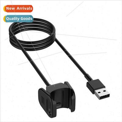 适用Fitbit charge4 charger charge3 charging cable with prote