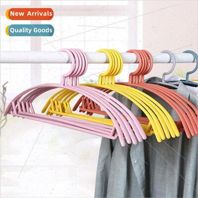 Non-marking semi-circular wide shoulder hangers home anti-sl