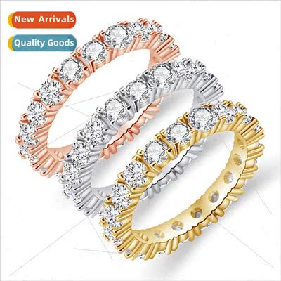 Europe popular hjewelry Exquise diamond ring Hundred Women J