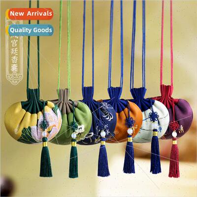 Scented pouch Lotus flower scented bag ancient court tassel