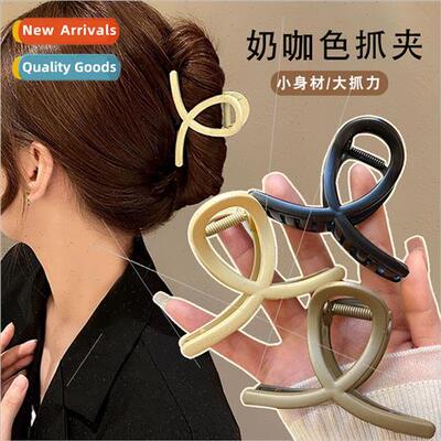 Japan niche lacquer high-color cross grab clip versatile sha