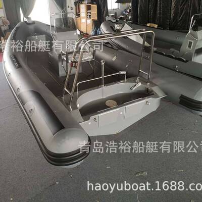 浩裕船艇厂家 冲玻艇璃钢68米锋舟橡皮20201130艇钓.鱼船