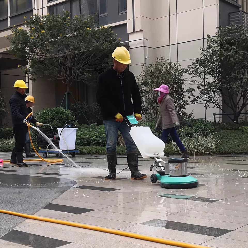 超宝多功能刷地机酒店机场大厅台球厅办公室洗地抛光地毯清洗机