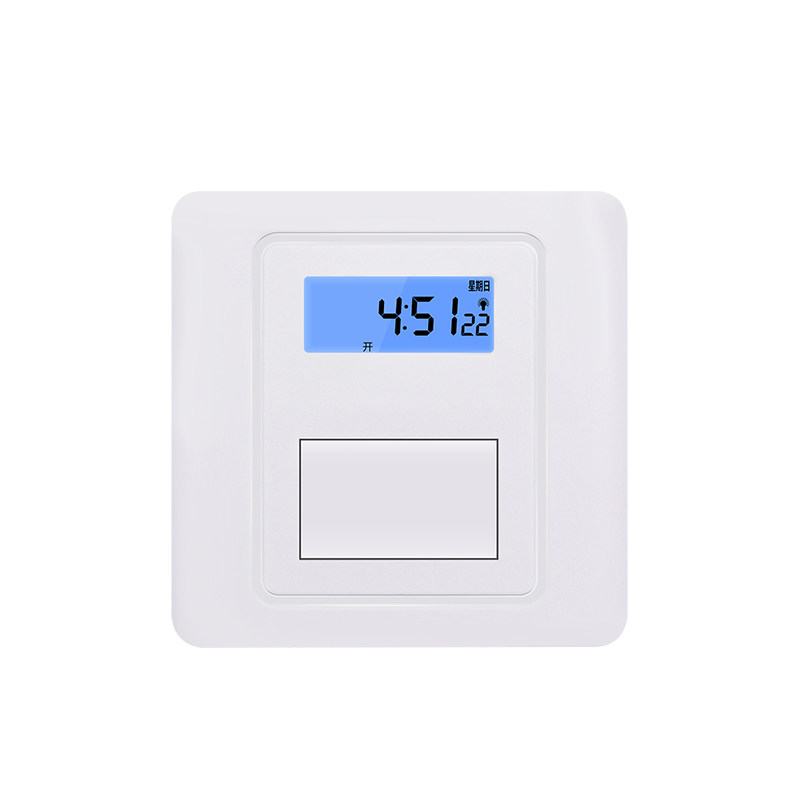 墙壁86型面板控制器220v器智能时间微型电脑定时器全自动时控开关
