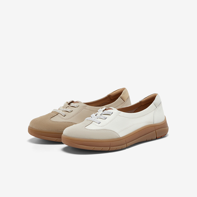 通勤牛皮德训运动百搭开车鞋