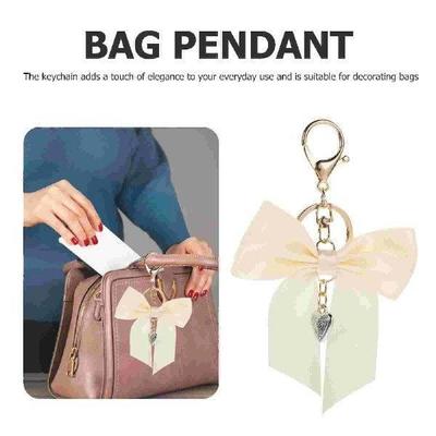 Key Chain Pendant Keychain Women Pink Car Accessories