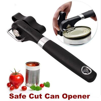 Safe Cut Can Opener Smooth Edge Manual Can Opener Handheld