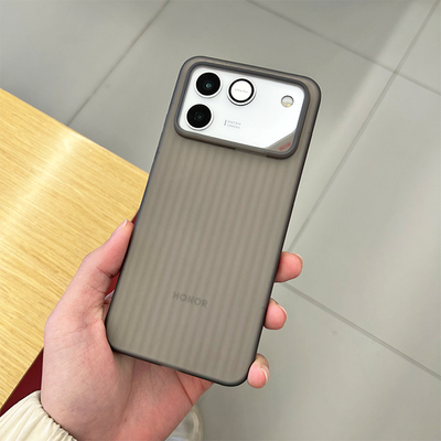 封闭拍照键适用荣耀win手机壳波纹软壳瓦楞壳简约轻薄圆边不沾指纹保护套WINRT