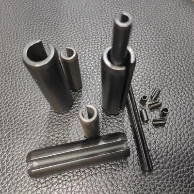 ISO8752空心销 8*10 12 14 16 18 20 24弹性圆柱销 65Mn发黑 销子