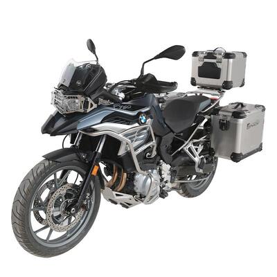 GSADV适用BMW宝马f750gs边箱三箱铝合金尾箱不锈钢上下护杠