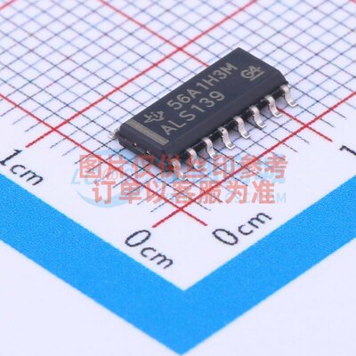 信号开关/编解码器/多路复用器 SN74ALS139DR SOIC-16 TI/德州