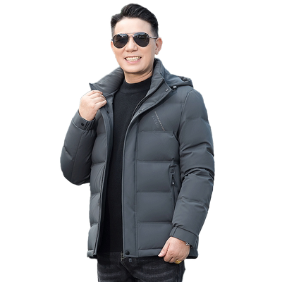 惠绅爸爸休闲中老年男士羽绒服