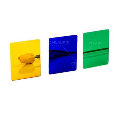 克力色镜6HPS镜可切形状P镜C片塑料镜片高透明亚有割机玻璃片手工