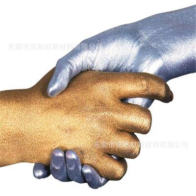 服装丝印油漆料层用高光泽铝银粉粉特闪XMN涂银细白电镀铝银涂浆