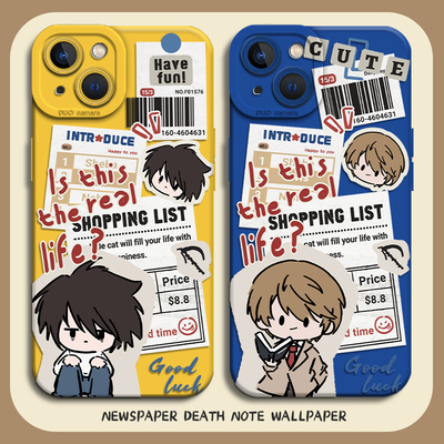 适用一加iqoo手机壳死亡笔记