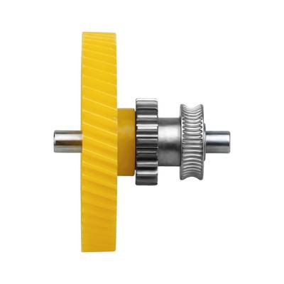 BambuLab拓竹X1P1P通用一体硬化钢挤出机齿轮金属手柄送料组件