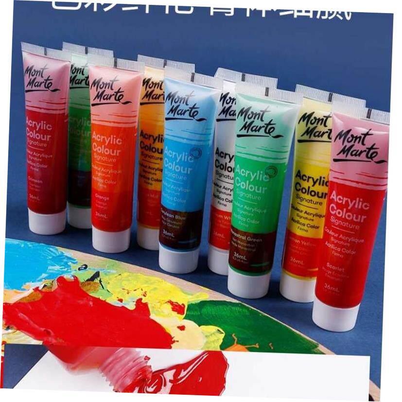 acrylic colour paint montmarte 36ml acrylic颜料 儿童丙烯防水