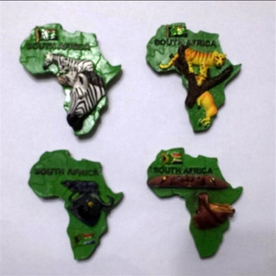 1 Pcs Creative South Africa Territory Animal Series 3D Frid