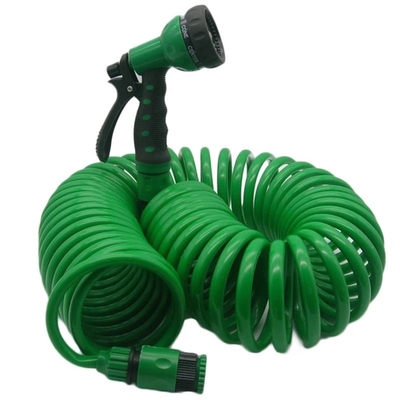 Flexible Coiled Spiral Garden Car Washing Clean Water Hose
